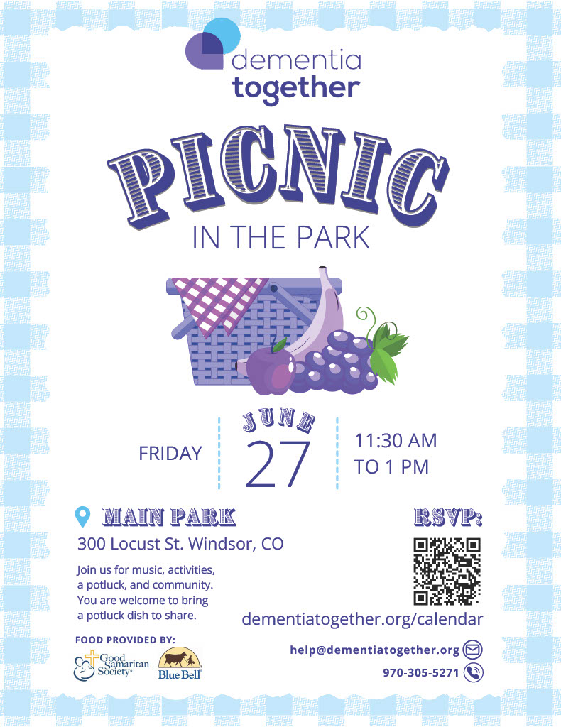 Summer Social - Picnic in the Park - Dementia Together